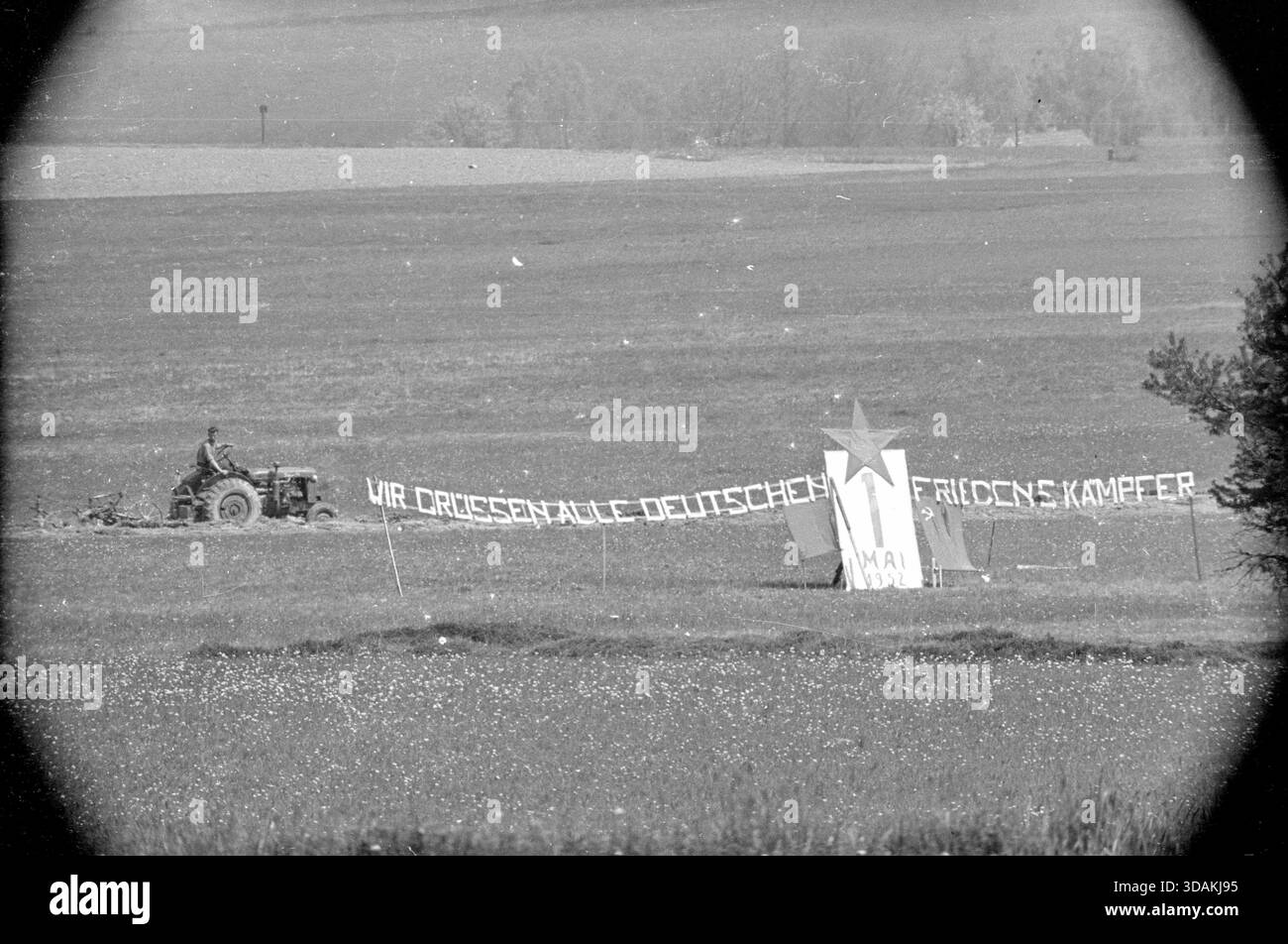 May 1st at the Bavarian-Czech border (propaganda) 1952 [automated ...