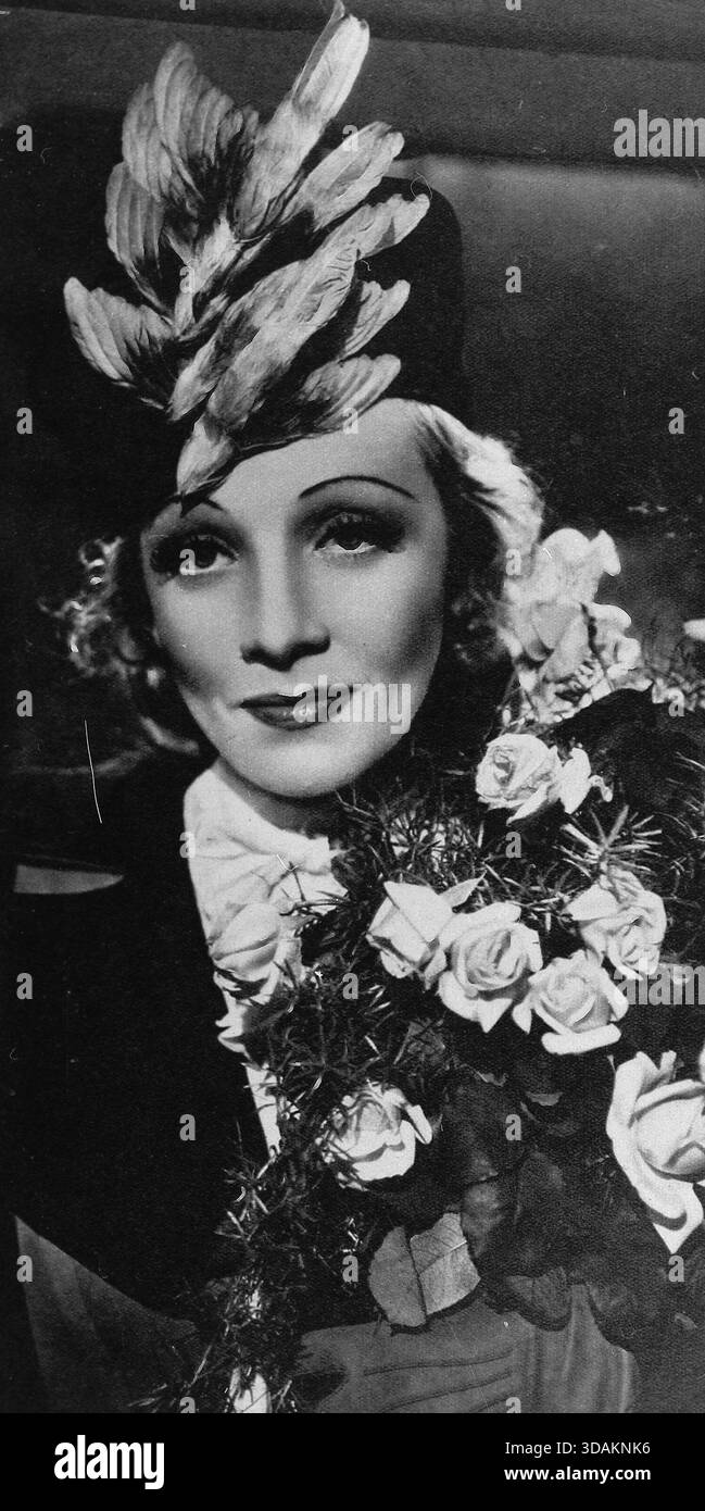 German actress Marlene Dietrich, 1950s Stock Photo - Alamy