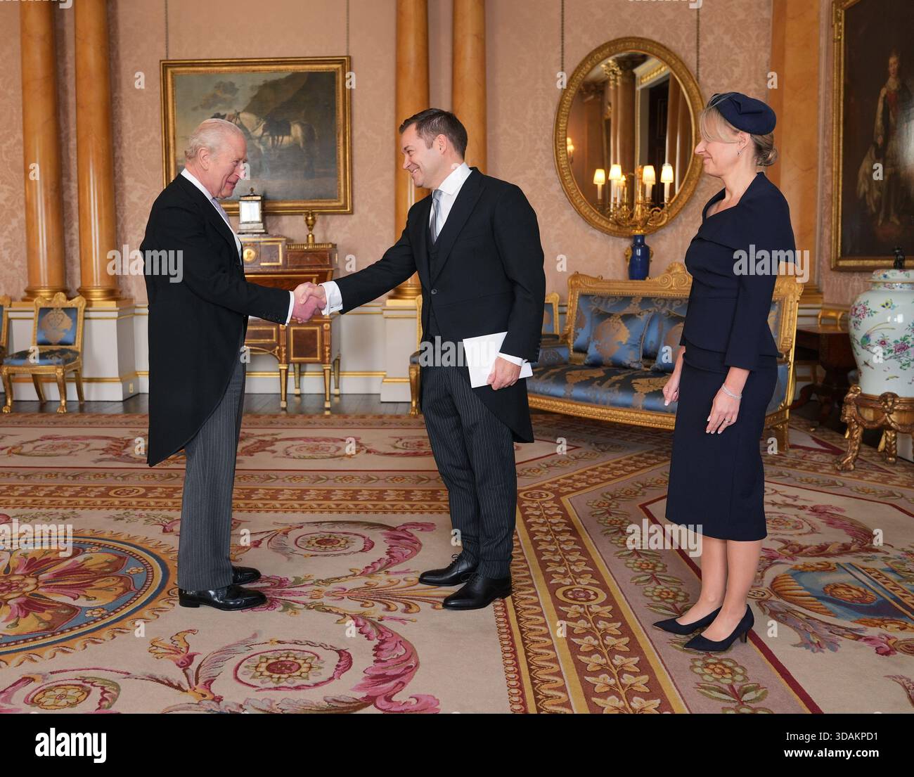 Teemu Turunen, Ambassador from the Republic of Finland, accompanied by ...