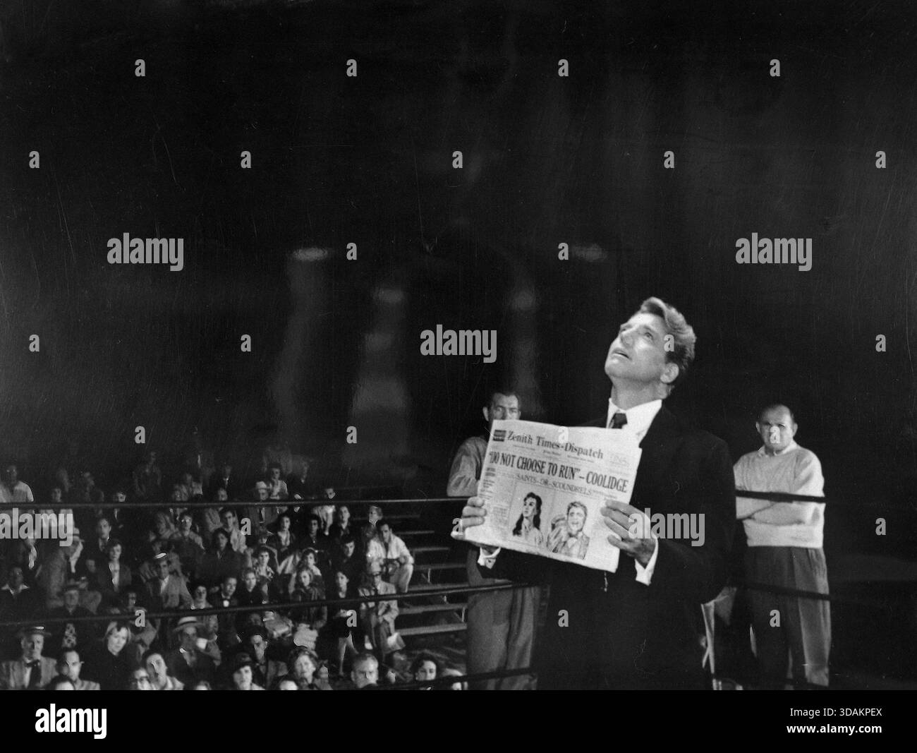 American actor Burt Lancaster in the movie Elmer Gantry, USA 1960 Stock ...