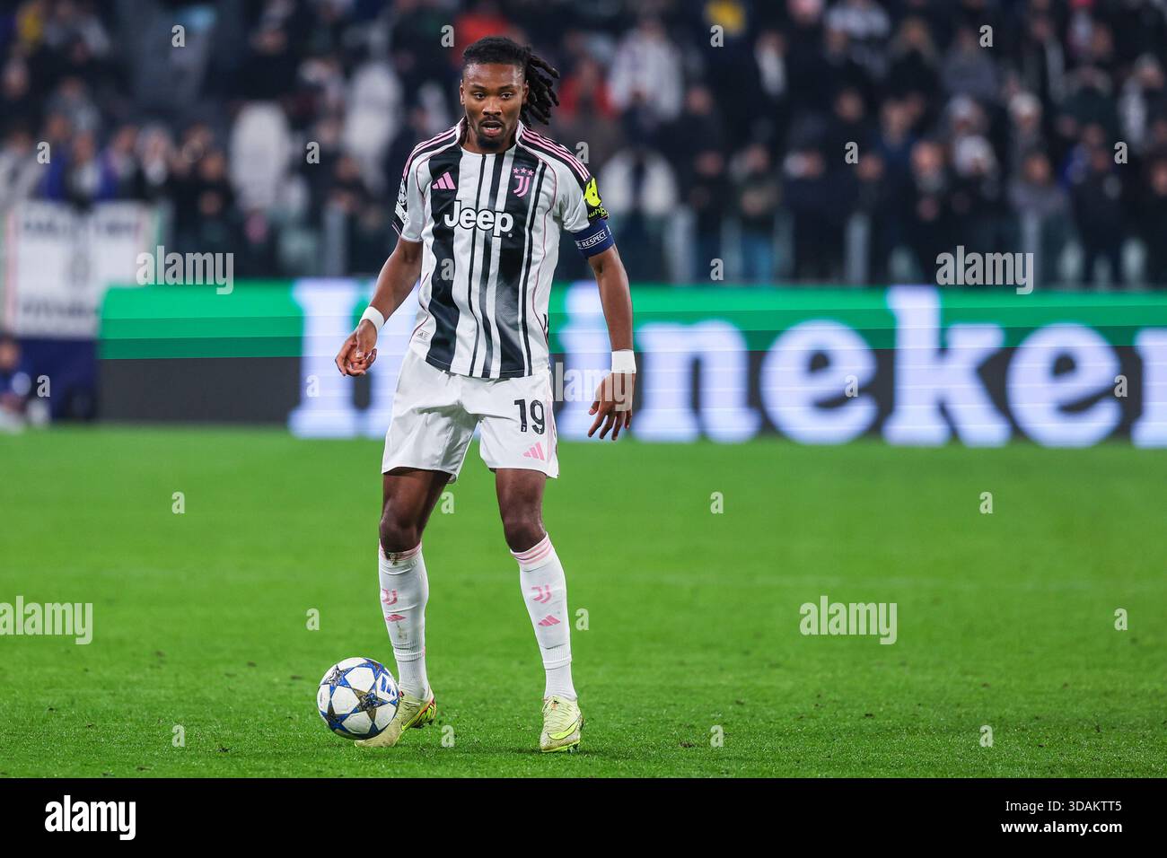 Khephren Thuram of Juventus FC seen in action during UEFA Champions ...