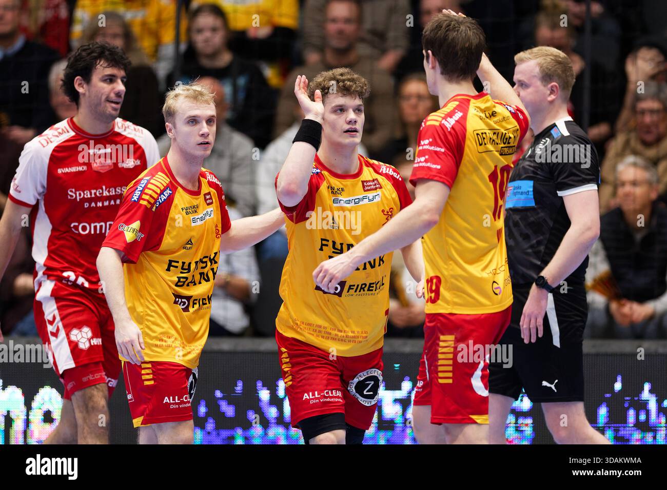 Svendborg, Denmark. 10th, December 2025. Oli Mittun (78) of GOG seen ...
