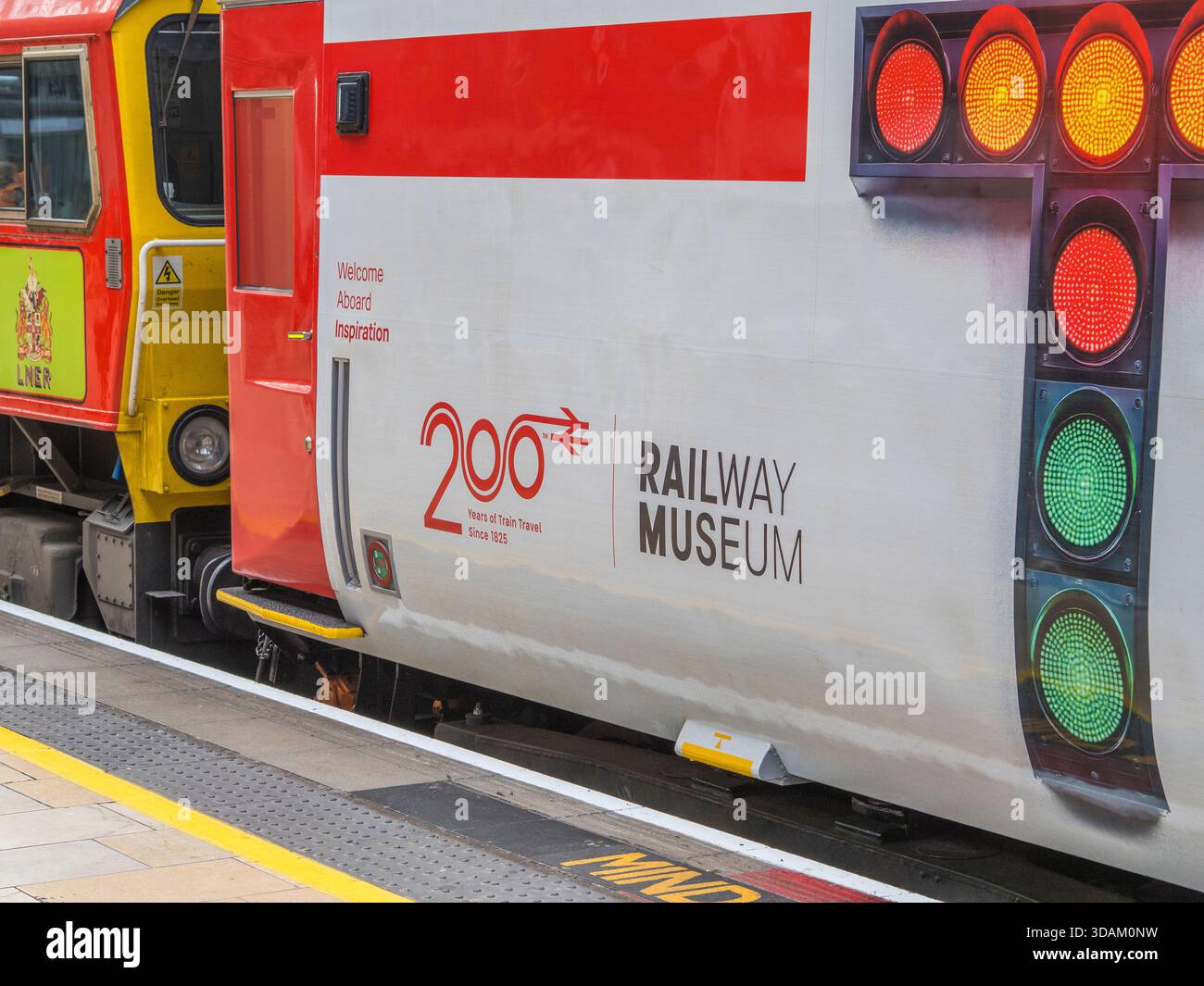 Railway Museum on a Train, Paddington, Mainline Railway Museum, London ...