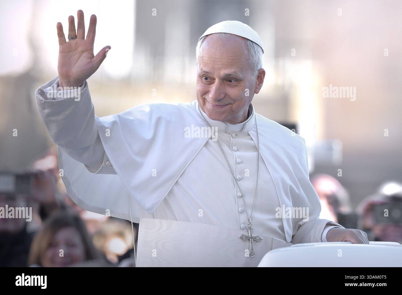 Pope Leo XIV general audience in St. Peter's Square at The Vatican ...