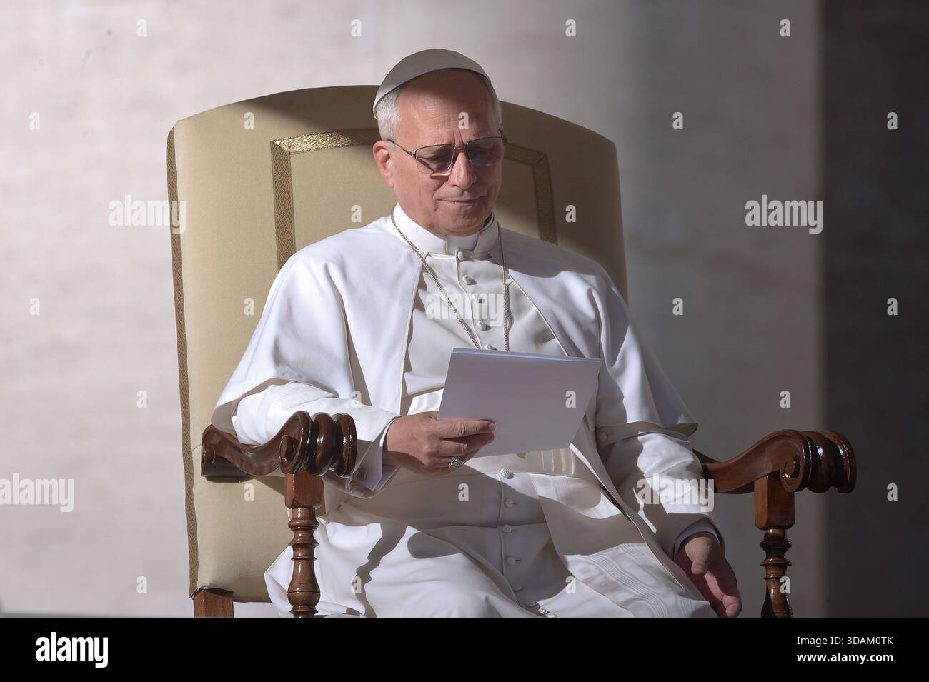 Pope Leo XIV general audience in St. Peter's Square at The Vatican ...