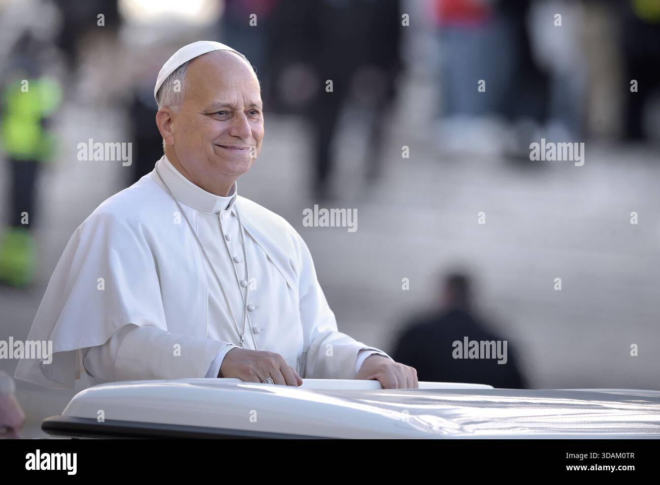 Pope Leo XIV general audience in St. Peter's Square at The Vatican ...
