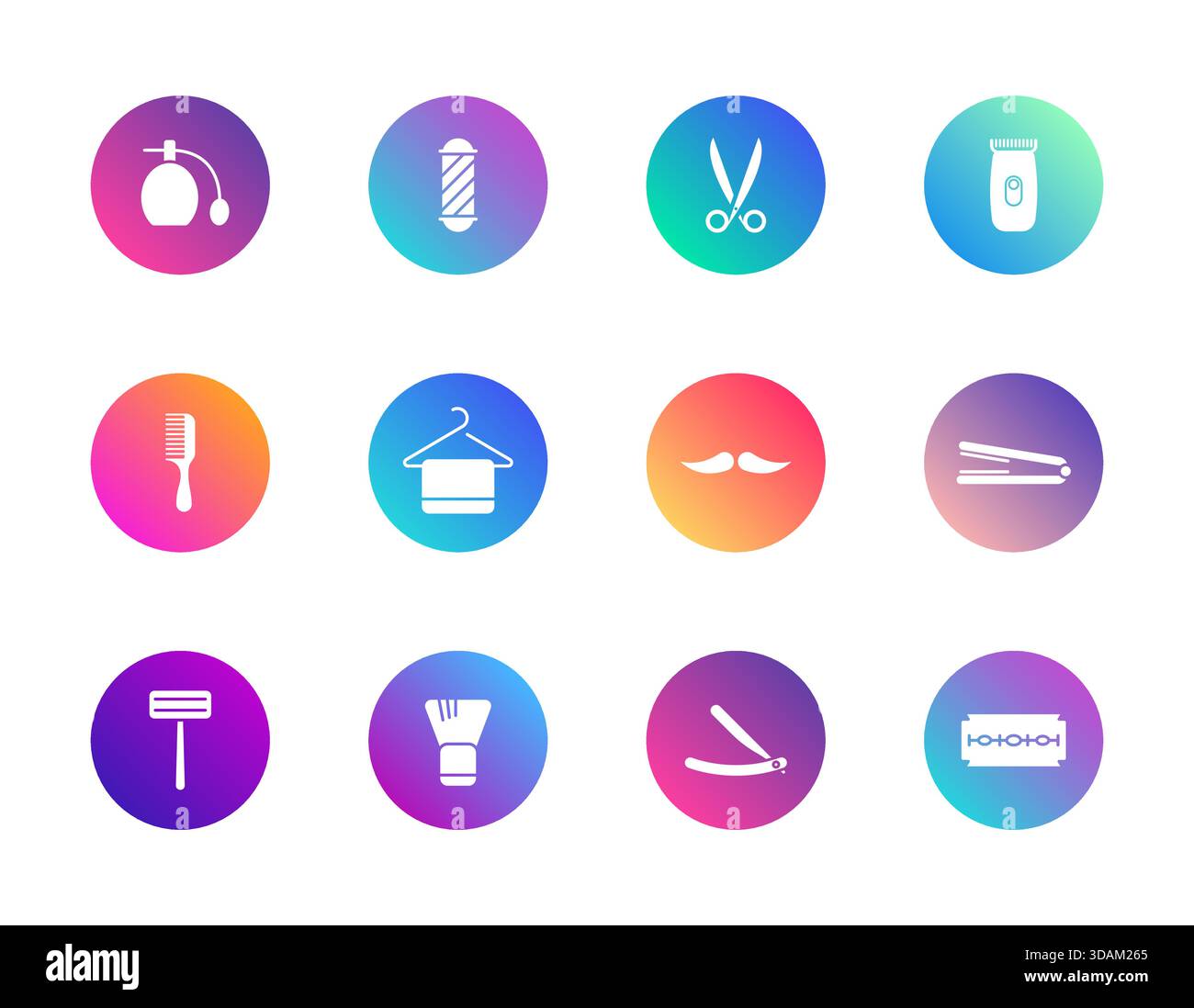 Personal grooming vector hi-res stock photography and images - Alamy