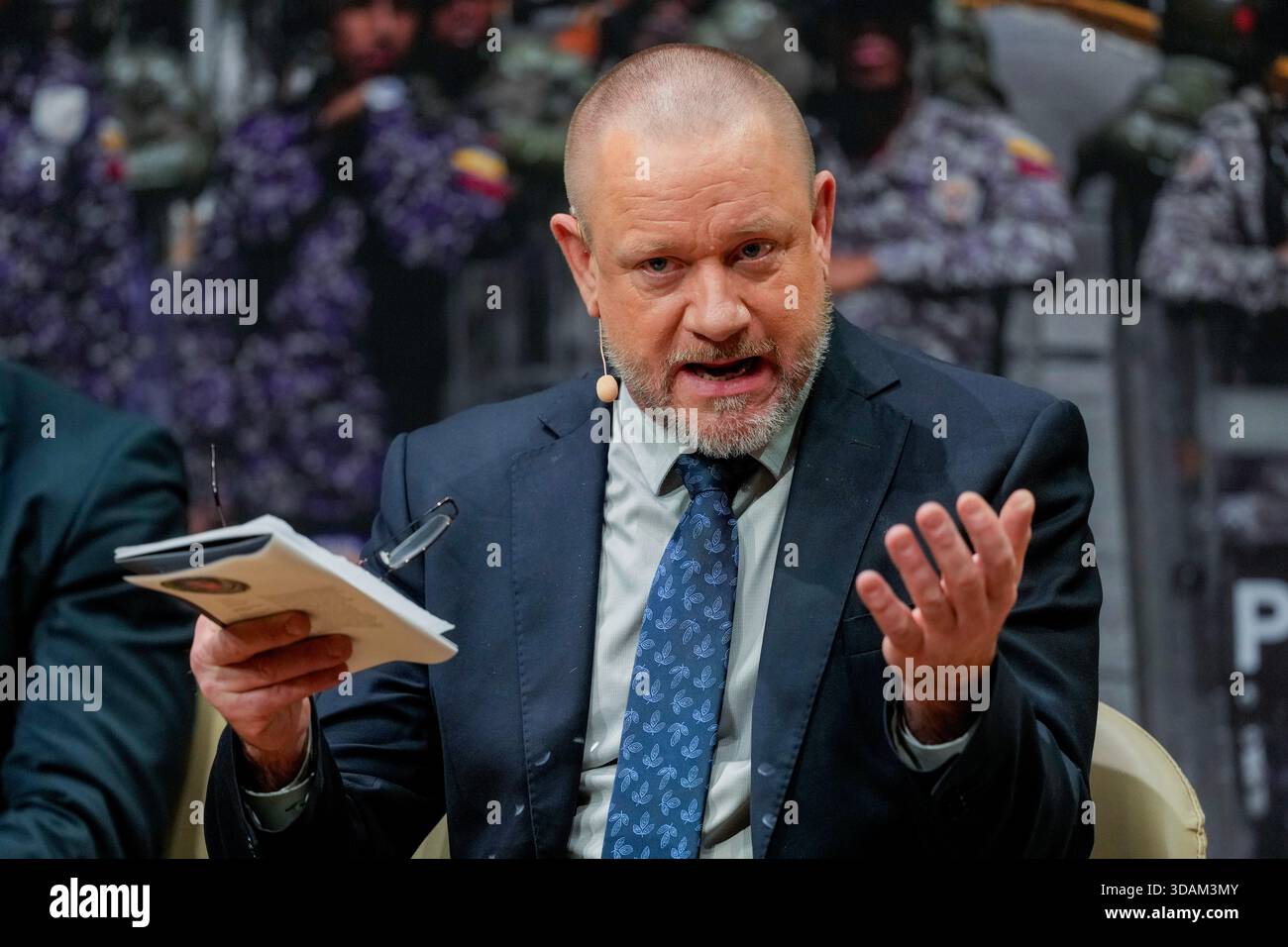 Oslo 20251211. Staffan I. Lindberg during the Nobel Peace Prize peace ...