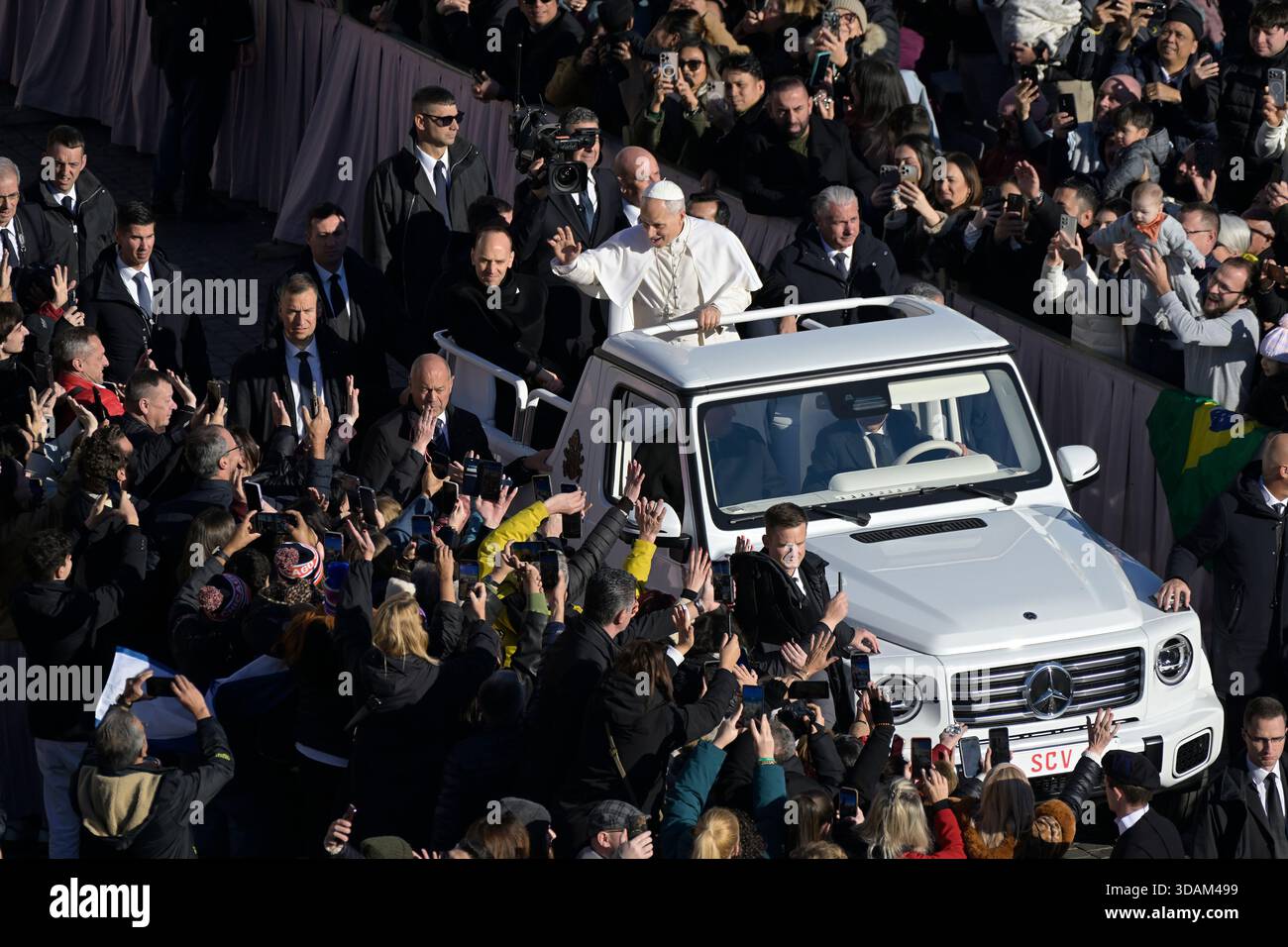 Pope Leo XIV general audience in St. Peter's Square at The Vatican ...