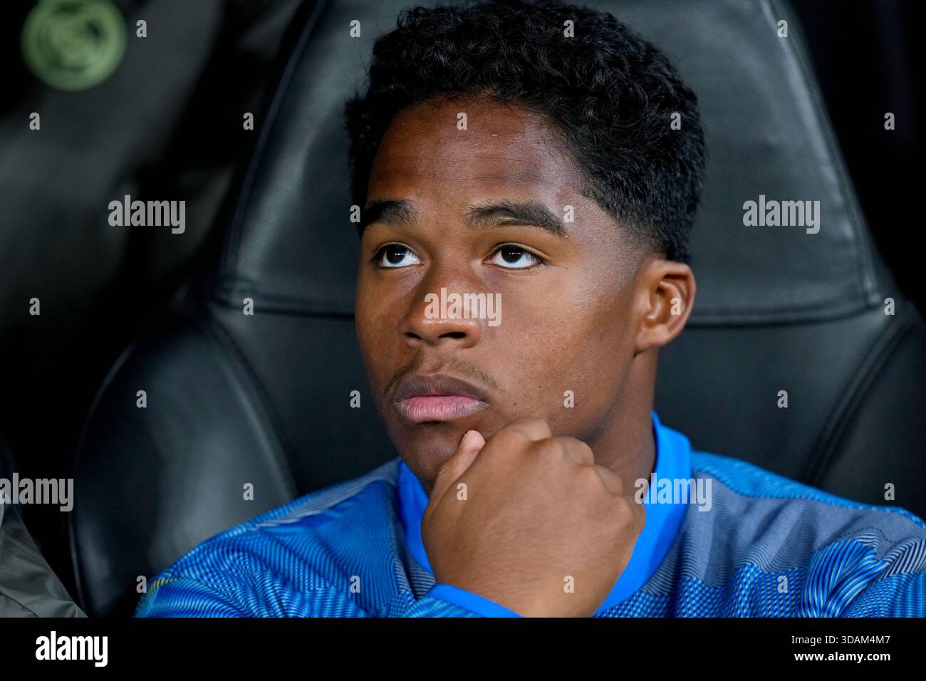 Endrick of Real Madrid CF during the UEFA Champions League match ...