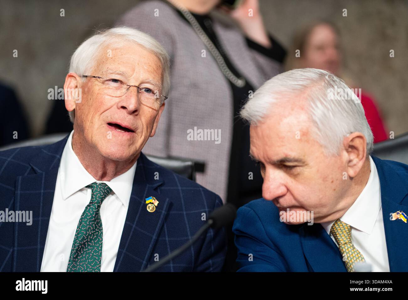 UNITED STATES - DECEMBER 11: From left, chairman Sen. Roger Wicker, R ...