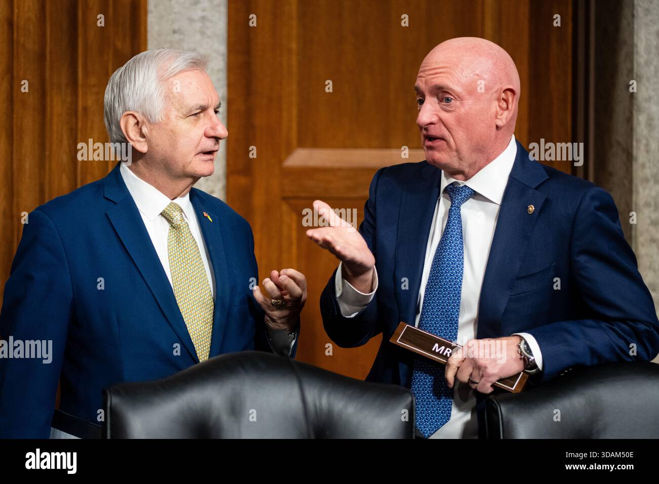 UNITED STATES - DECEMBER 11: From left, ranking member Sen. Jack Reed ...