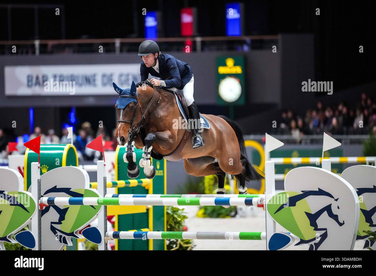Karl COOK (USA) riding CANDY during the Day 2 of the 64th CHI of Geneva ...