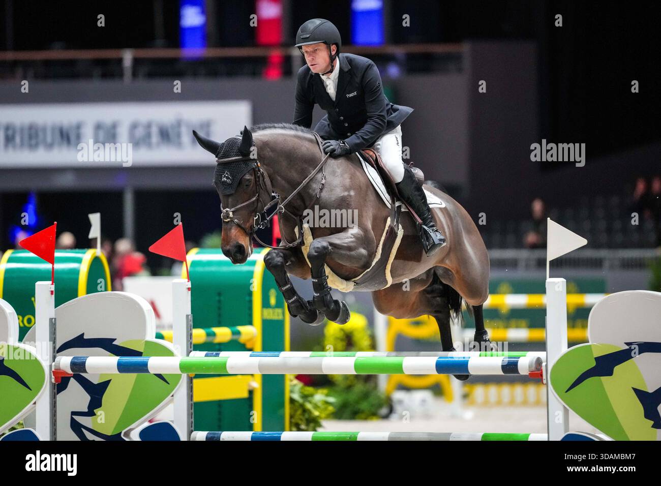 Willem GREVE (NED) riding CANDY LUCK Z during the Day 2 of the 64th CHI ...