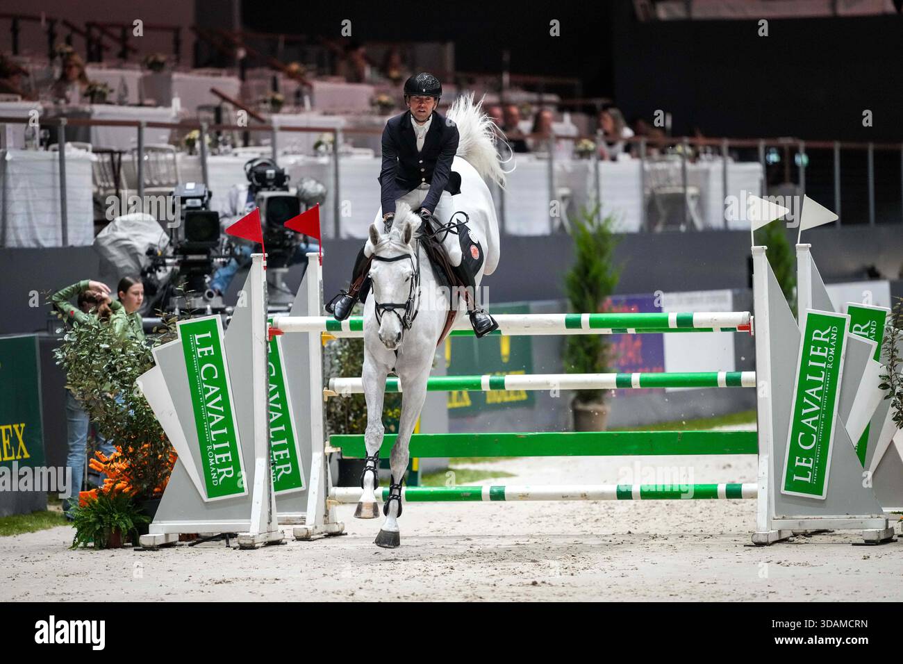 Simon DELESTRE (FRA) riding GATSBY DU TILLARD during the Day 2 of the ...
