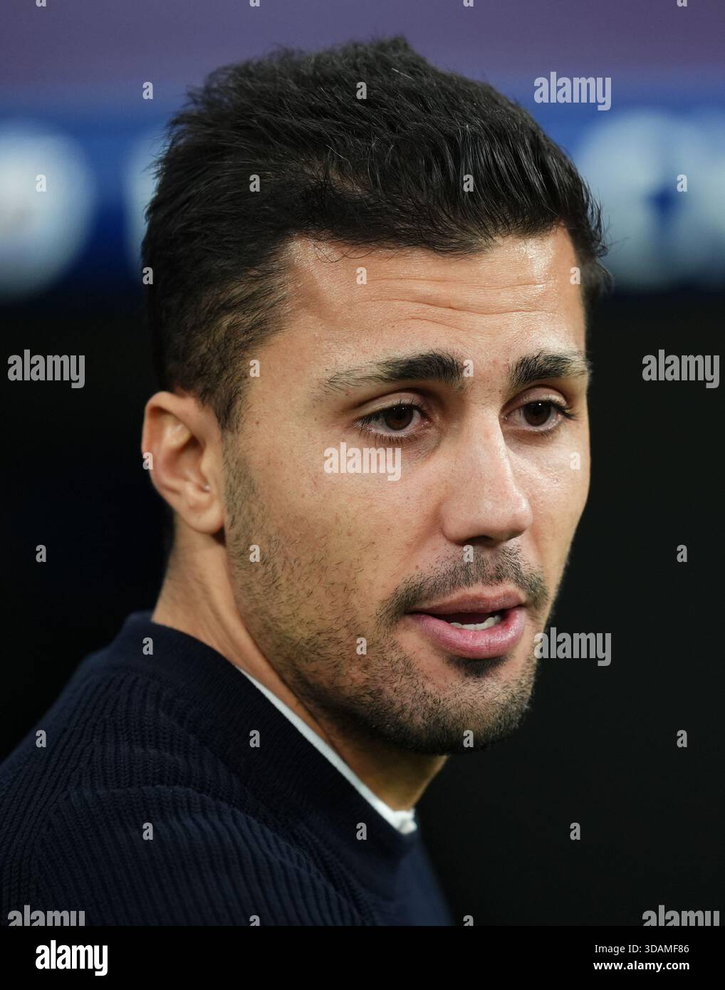 Manchester City's Rodri before the UEFA Champions League match at the ...
