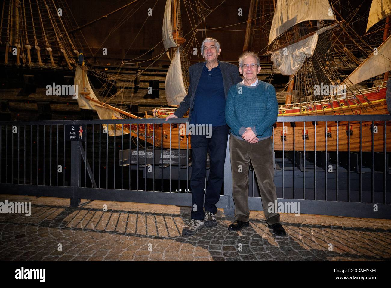 Nobel laureates in physics, John M. Martinis and Michel H. Devoret ...