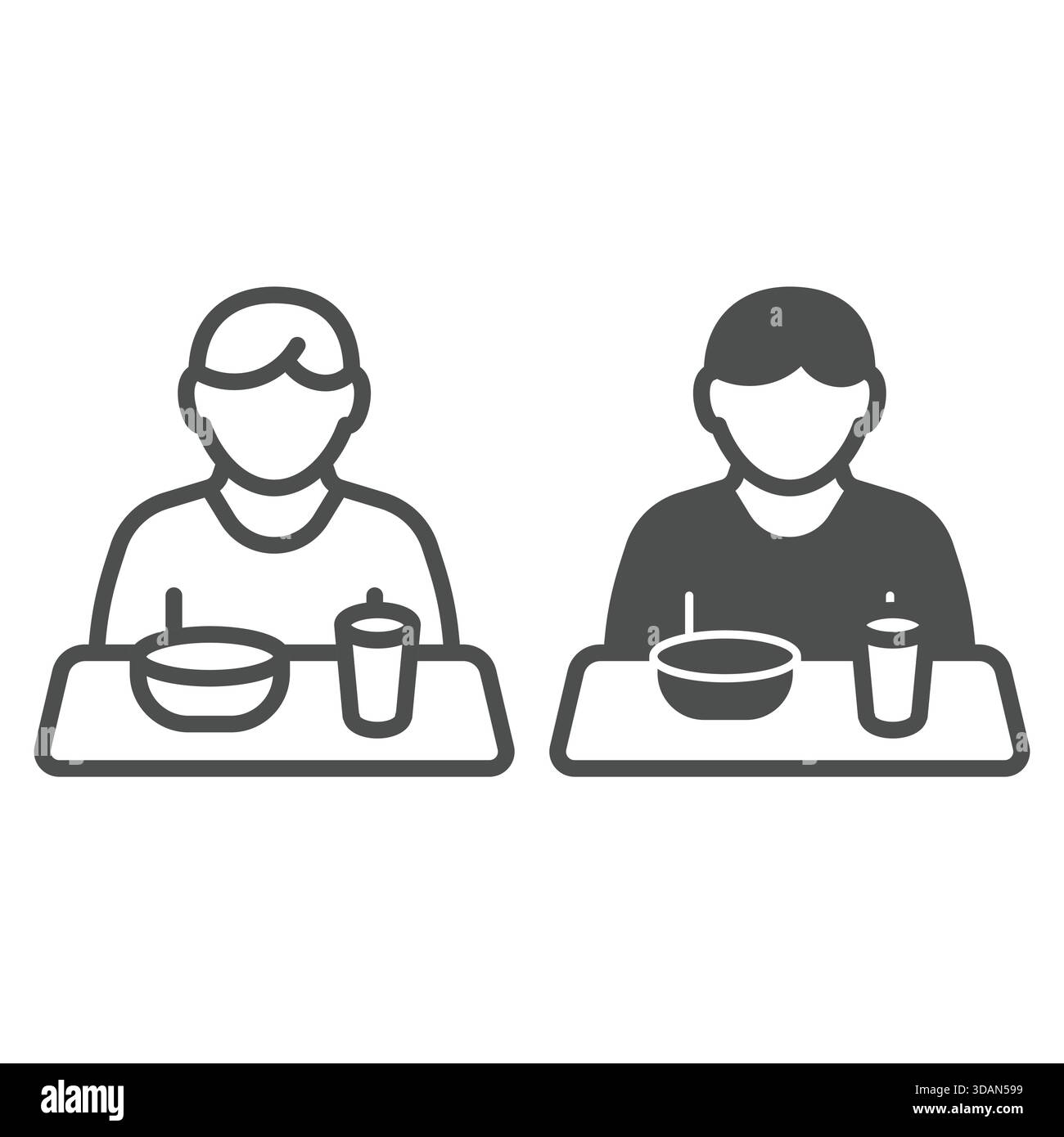 Waiting on table Black and White Stock Photos & Images - Alamy