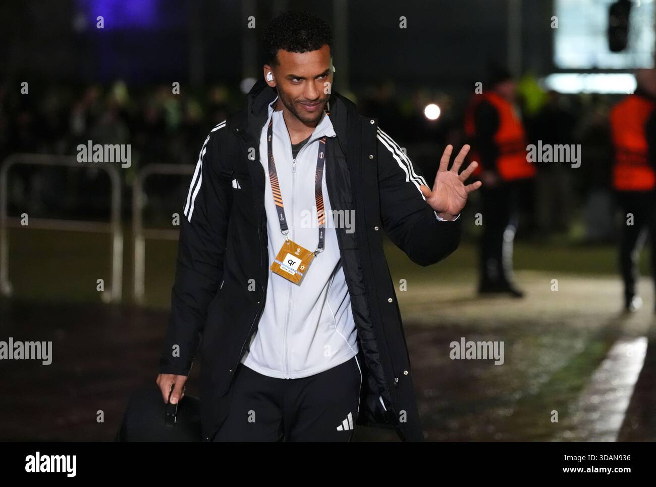 Celtic's Auston Trusty arriving before the UEFA Europa League match at ...