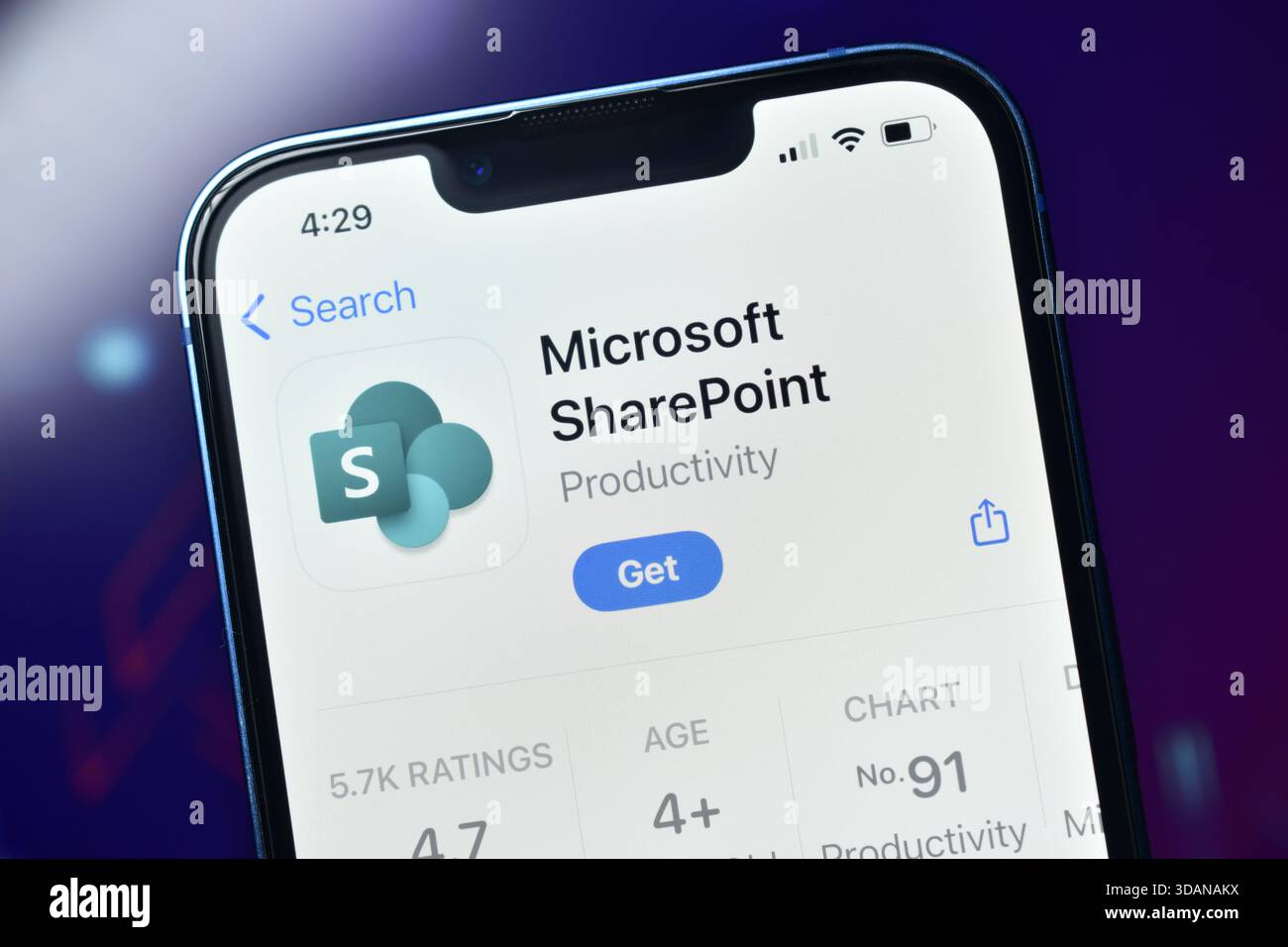 New Delhi, India 11 jaunary 2026:- Microsoft SharePoint App Store Page ...