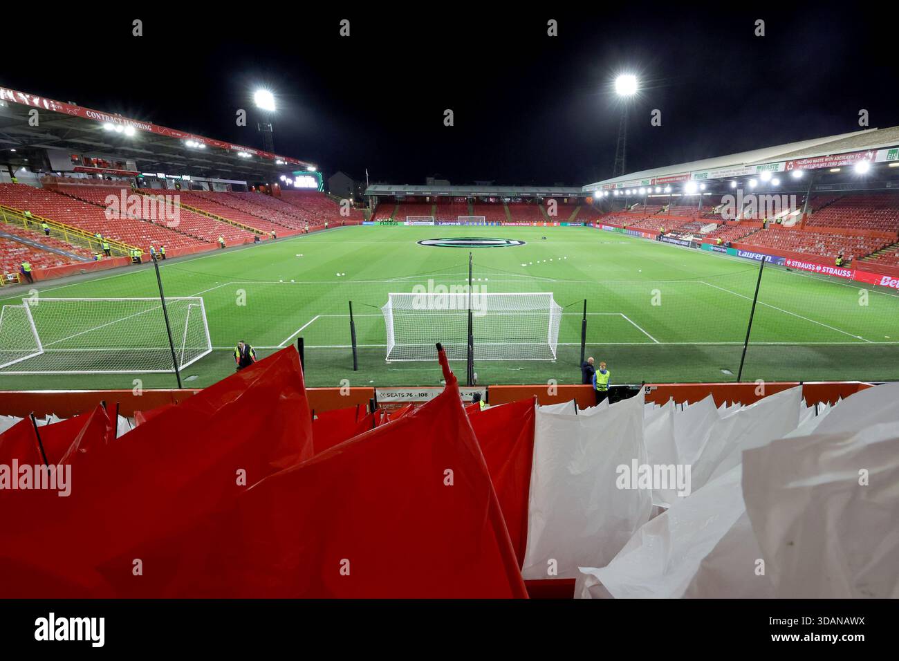 General view of the stadium before the UEFA Conference League match at ...