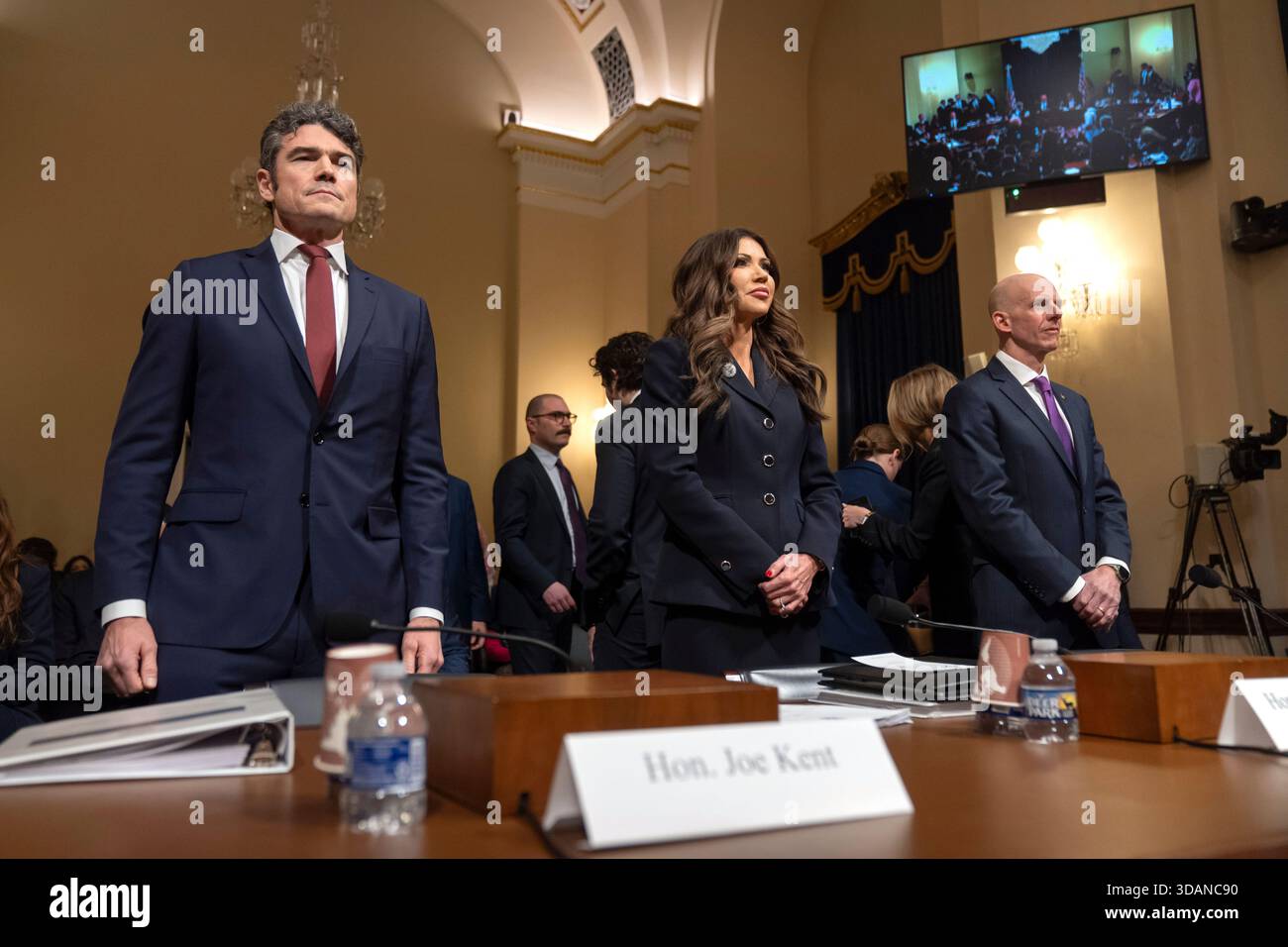 From left, Joseph Kent, director of the National Counterterrorism ...