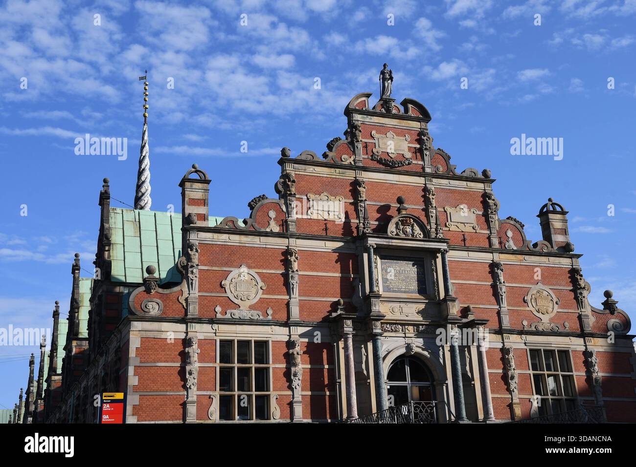 Copenhagen/Denmark 20.September 2018.. Old stock exchange builing in ...