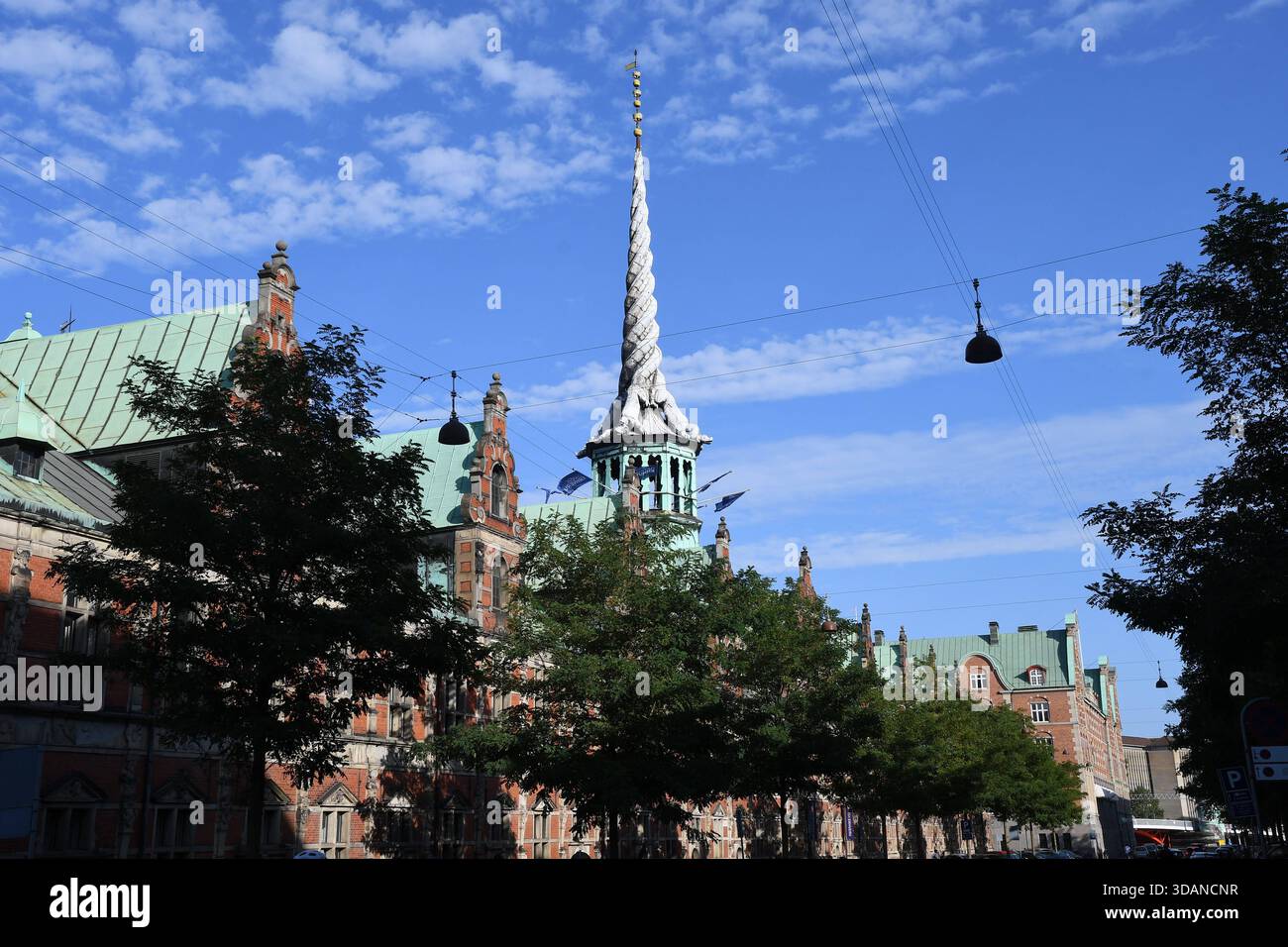 Copenhagen/Denmark 20.September 2018.. Old stock exchange builing in ...