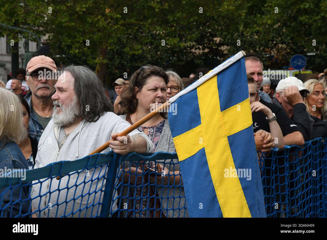 Malmo/Malmoe/MalMö/Sweden 31.August 2018 .100 Swedish democratgeneral ...