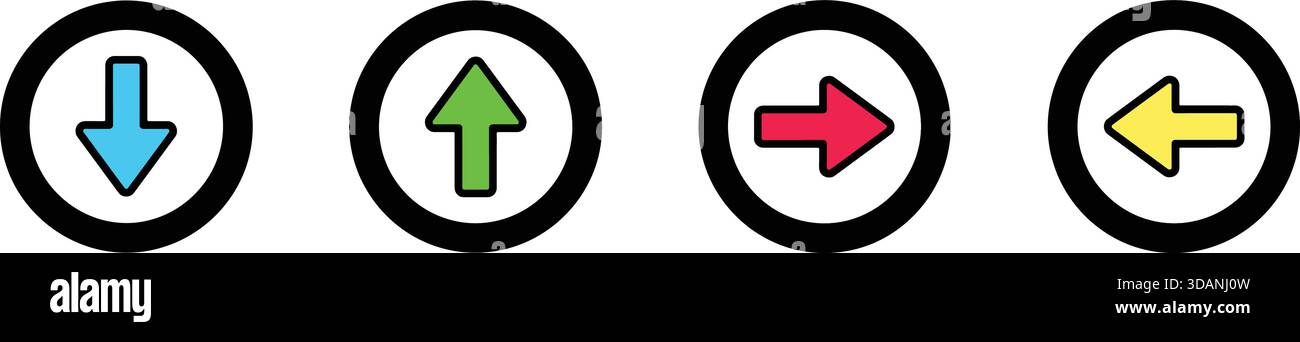 Featuring vibrant colors of red Stock Vector Images - Alamy