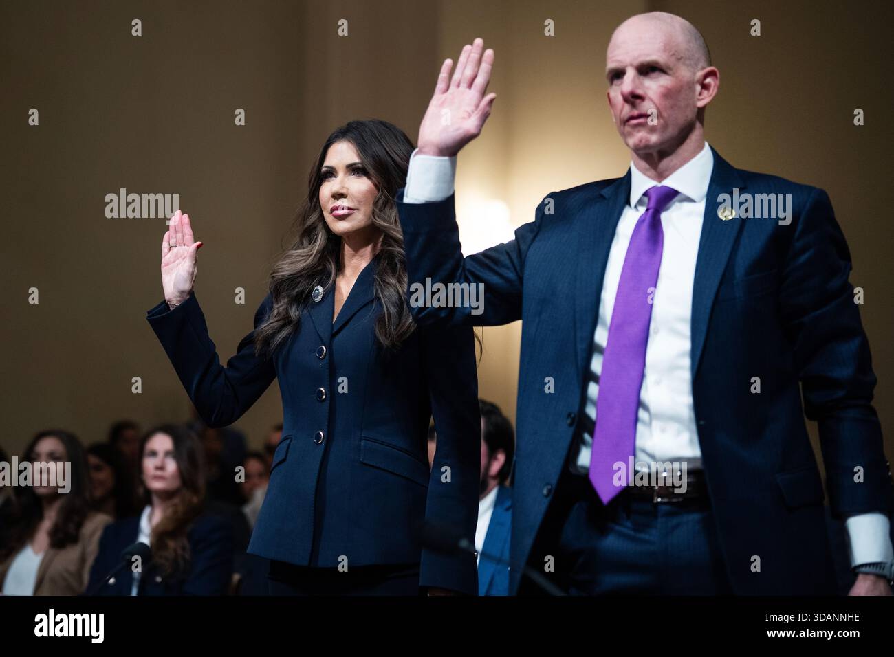 UNITED STATES - DECEMBER 11: Homeland Security Secretary Kristi Noem ...