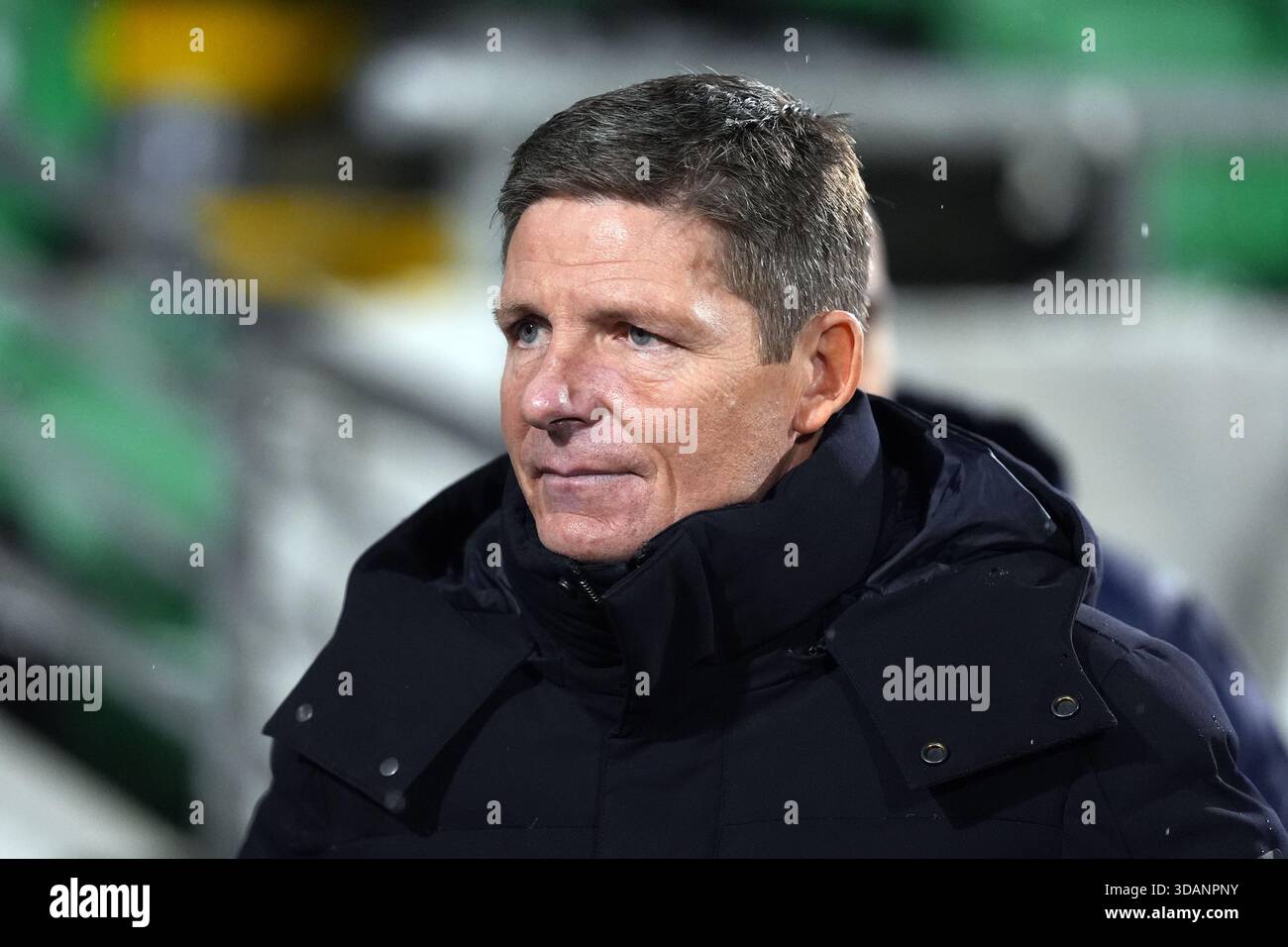 Crystal Palace manager Oliver Glasner before the UEFA Conference League ...