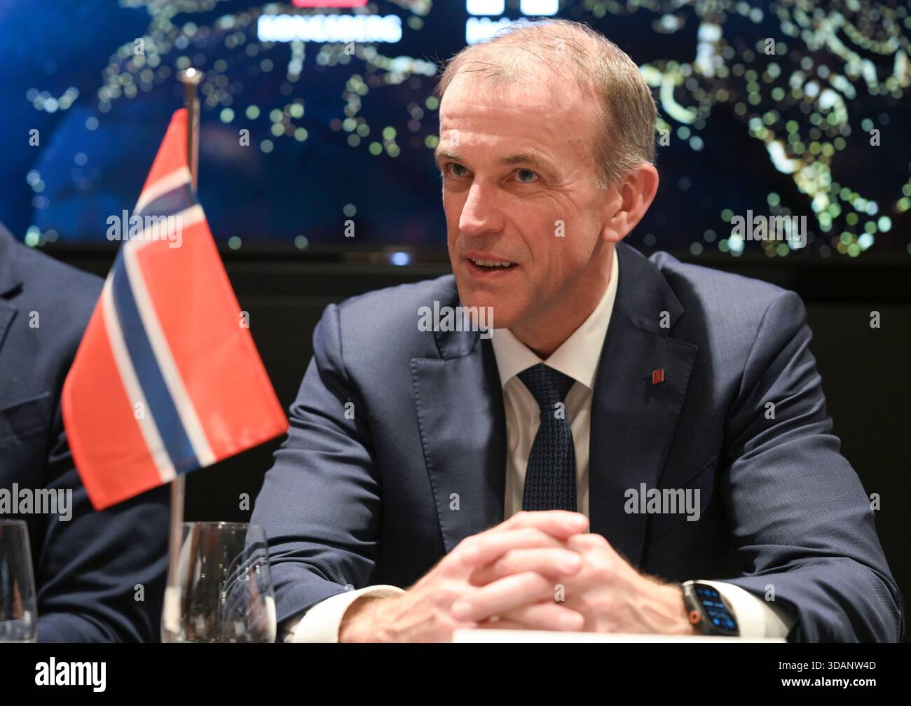 10 December 2025, Berlin: Eirik Lie, President of Kongsberg Defense and ...