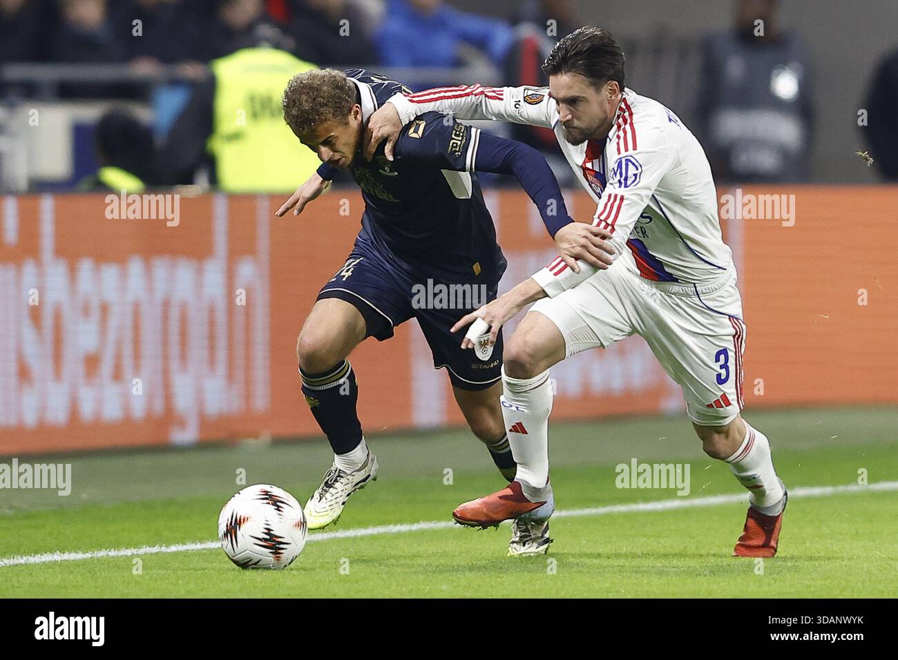 LYON , 17-11-2025 , Groupama Stadium , season 2025 / 2026 , UEFA Europa ...