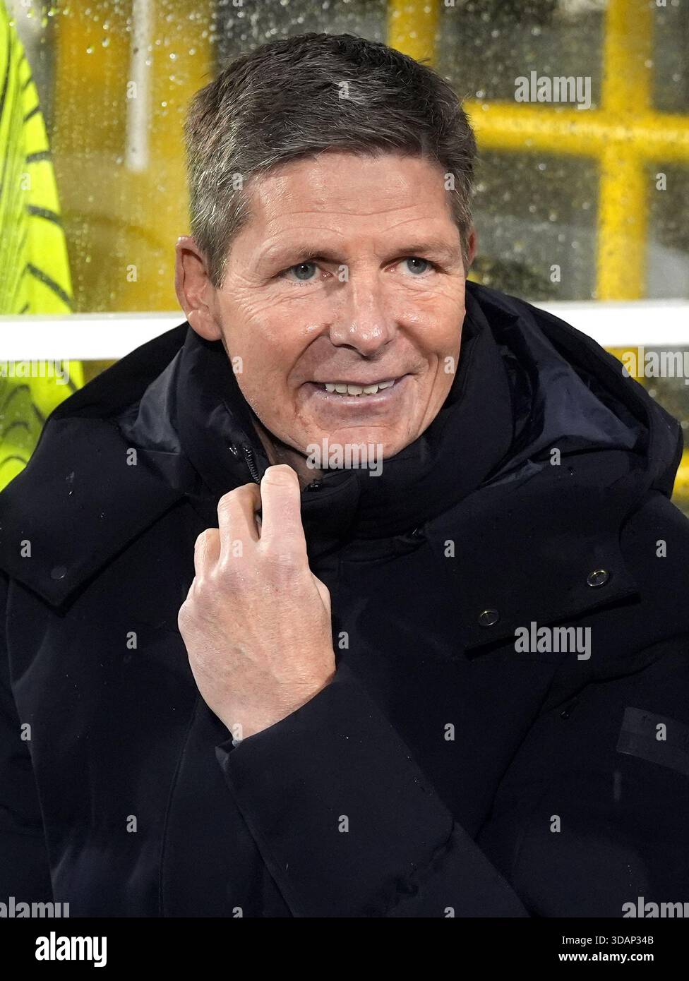 Crystal Palace manager Oliver Glasner before the UEFA Conference League ...