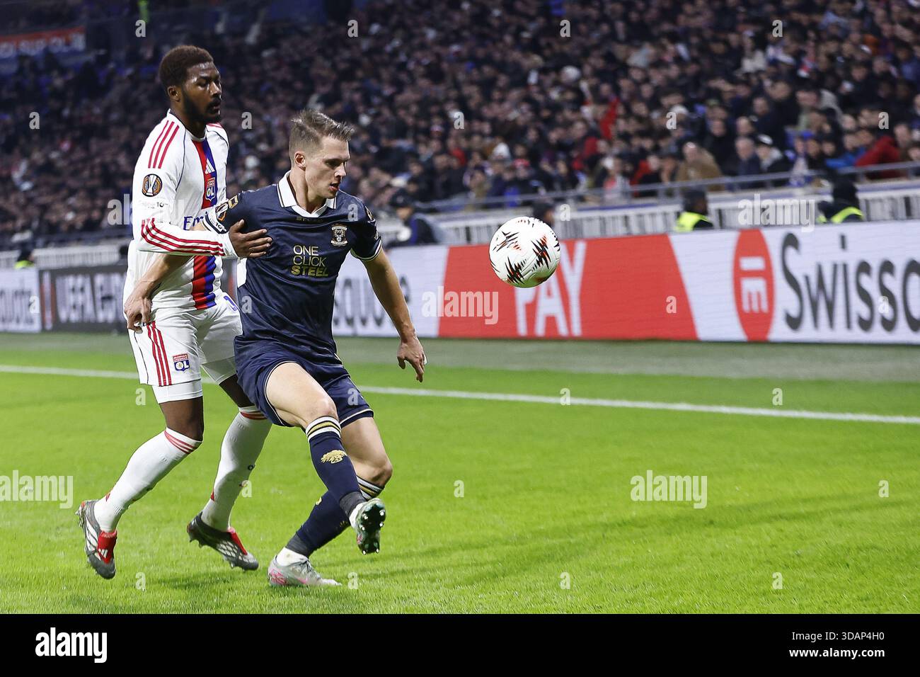 LYON , 17-11-2025 , Groupama Stadium , season 2025 / 2026 , UEFA Europa ...