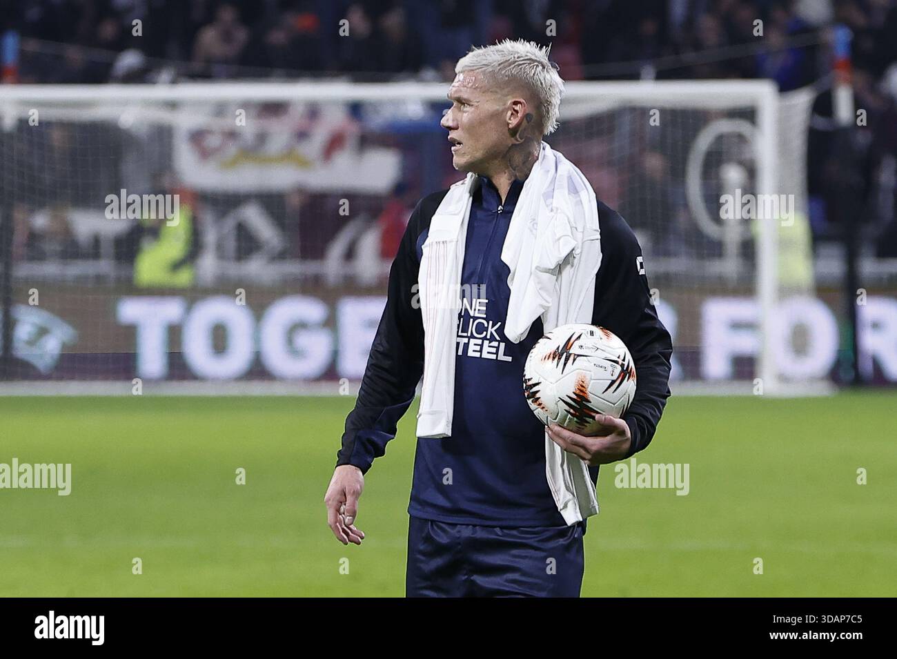 LYON , 17-11-2025 , Groupama Stadium , season 2025 / 2026 , UEFA Europa League League phase ...