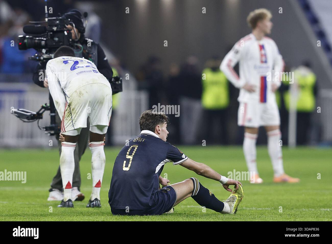 LYON , 17-11-2025 , Groupama Stadium , season 2025 / 2026 , UEFA Europa ...