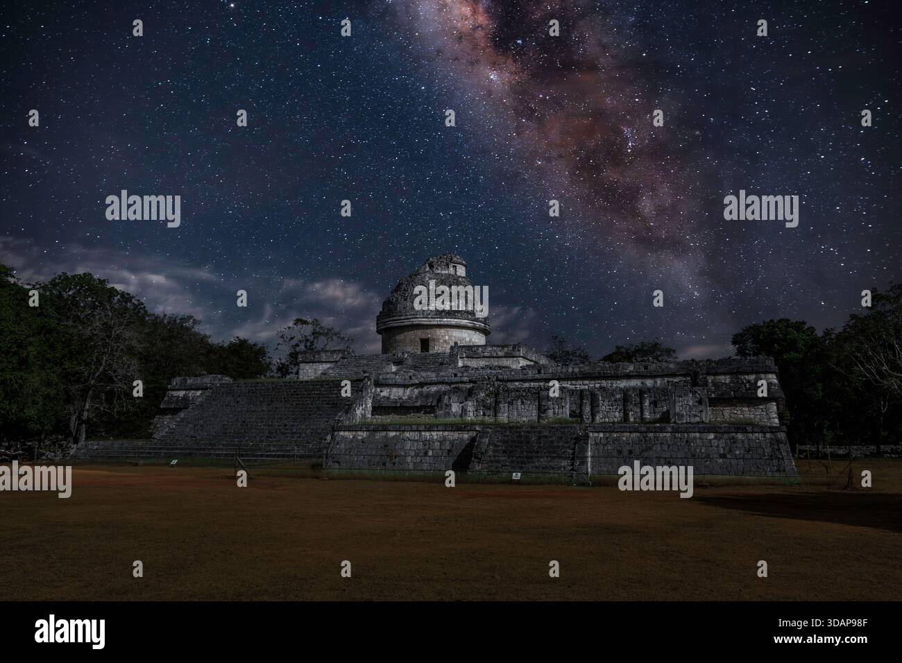 Mayan observatory stars hi-res stock photography and images - Alamy
