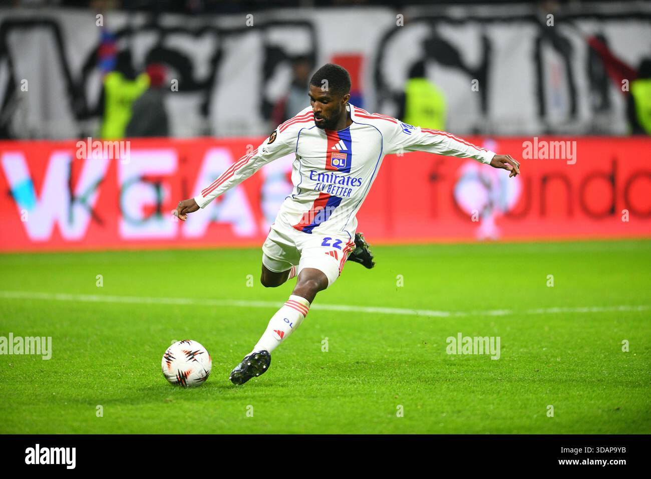 Clinton Mata from OL during the UEFA Europa League, League phase, MD6 ...