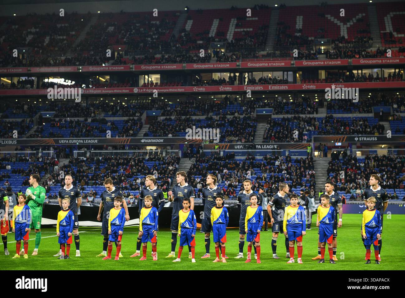 Go Eagles team during the UEFA Europa League, League phase, MD6 ...