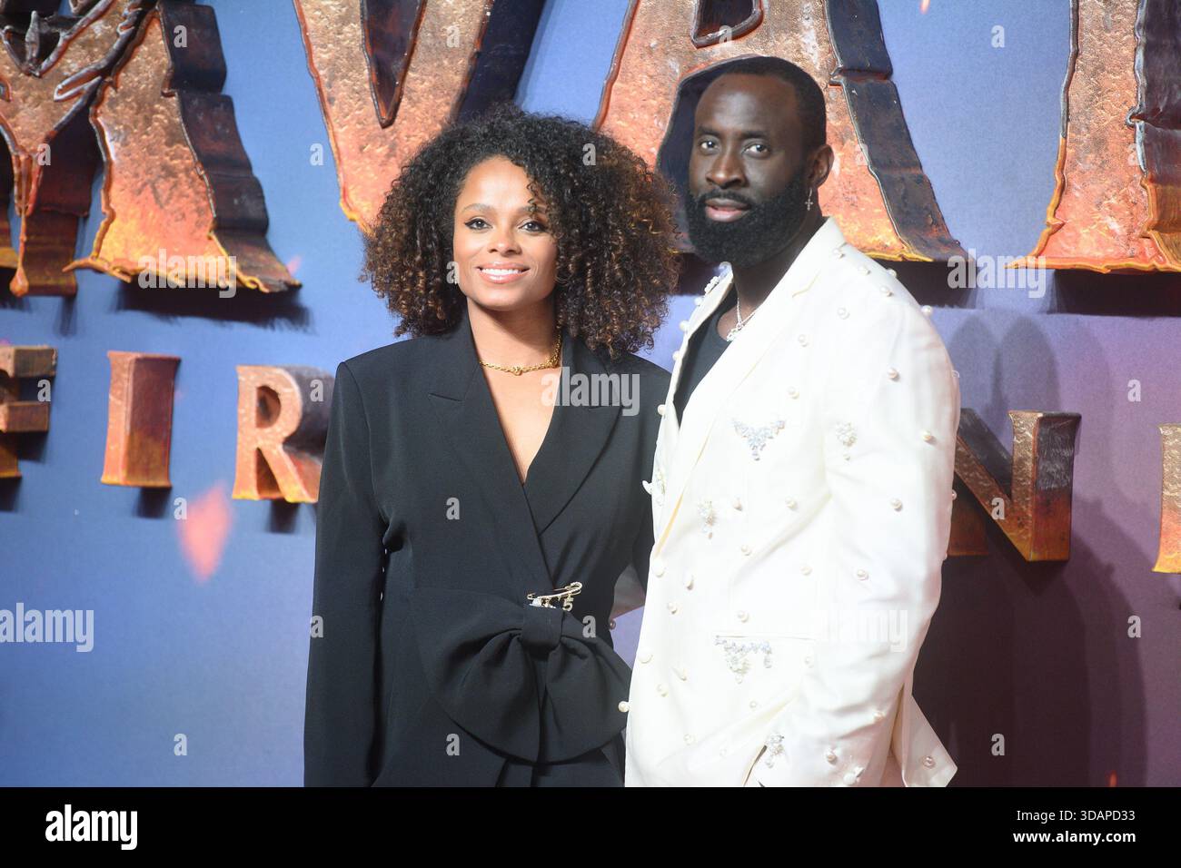 London, UK. 11 Dec, 2025. Pictured: Fleur East and Marcel Badiane-Robin ...