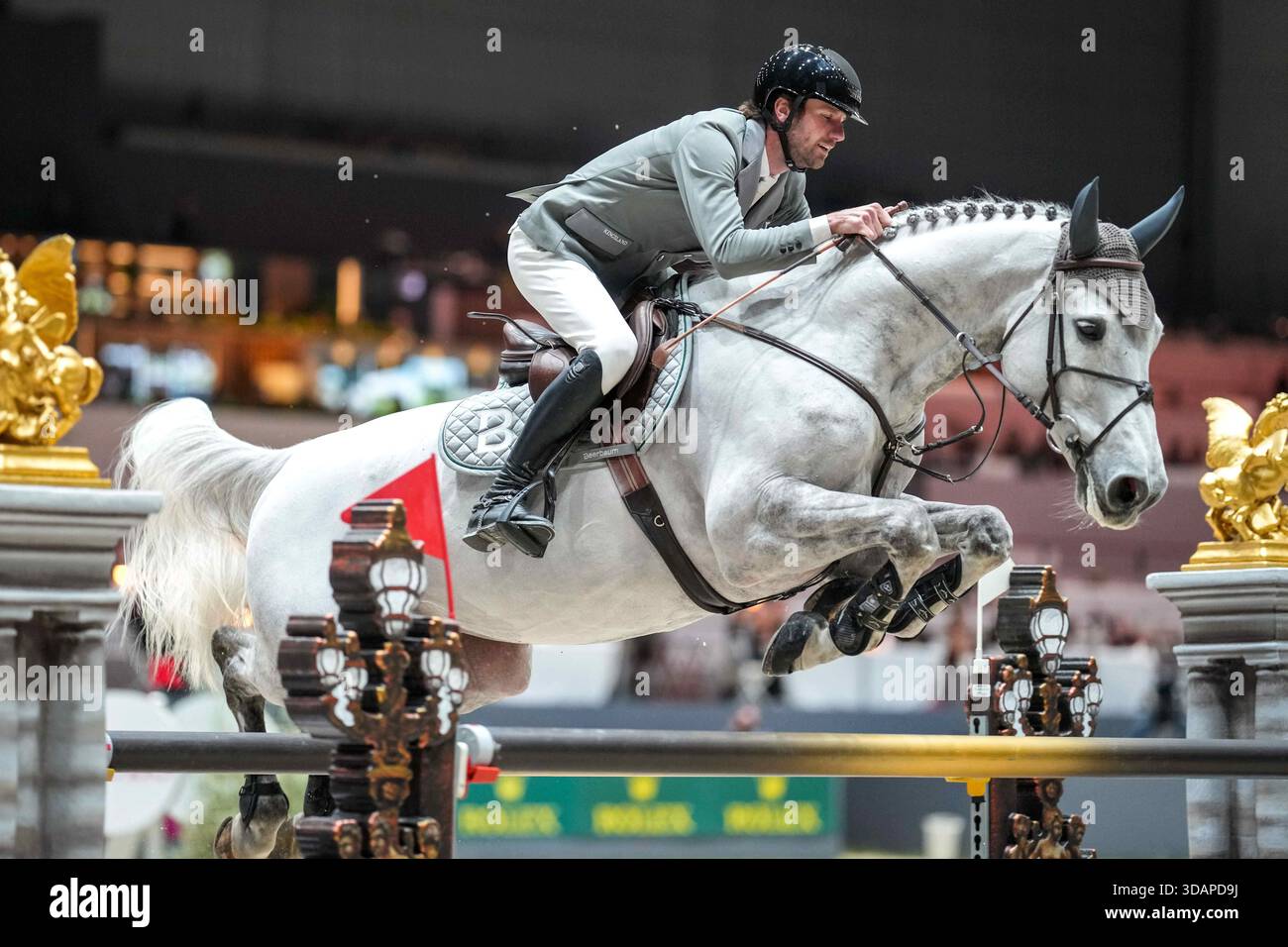 Christian KUKUK (GER) riding CHECKER 47 during the Day 2 of the 64th ...