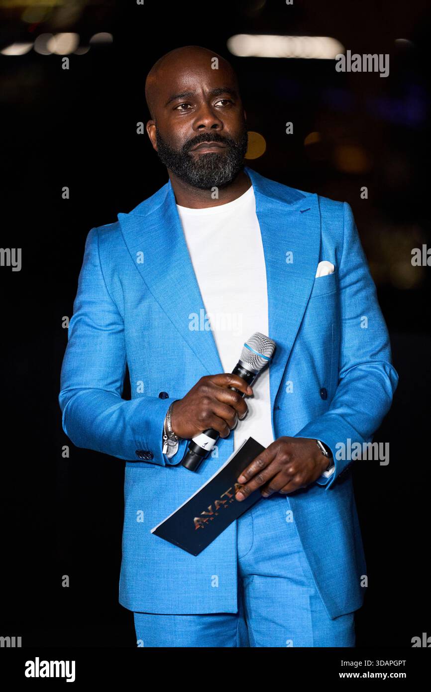 Melvin Odoom poses for photographers during the photo call for the film ...