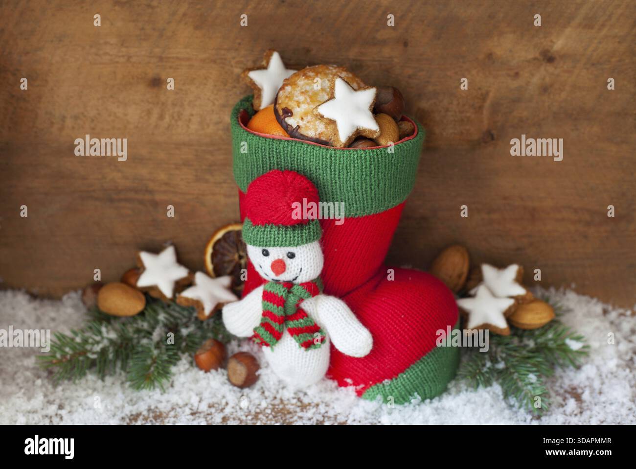 Traditional German Boot For St Nicholas Stock Photo - Alamy
