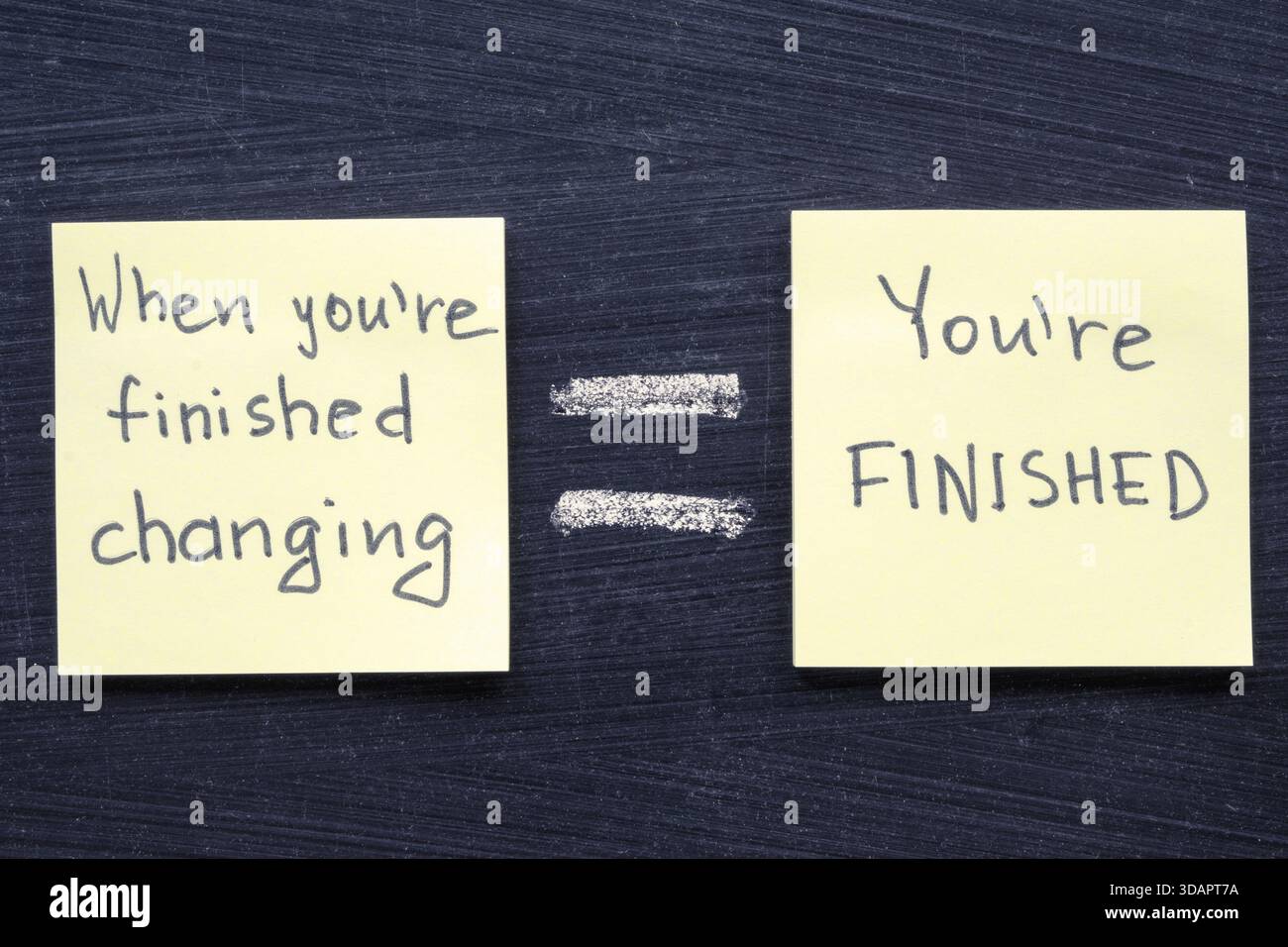 Interpretation of famous quote of B. Franklin When you're finished ...
