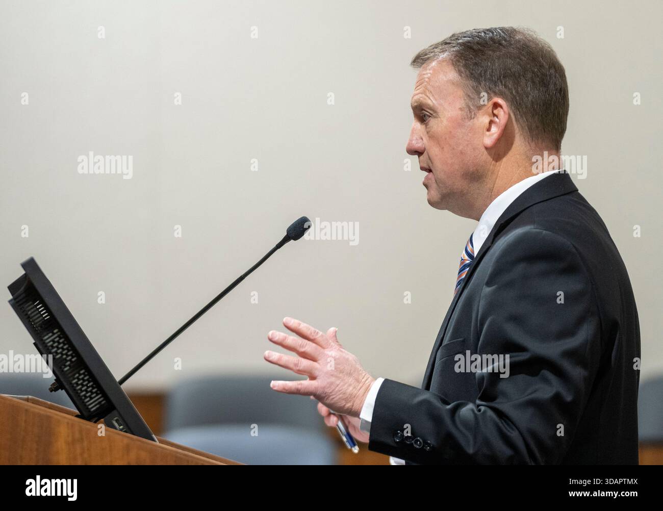 Utah County Attorney's Office general counsel Christopher Ballard ...