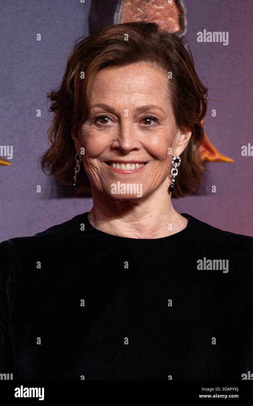 Sigourney Weaver attends the "Avatar: Fire And Ash" UK Premiere at BFI ...