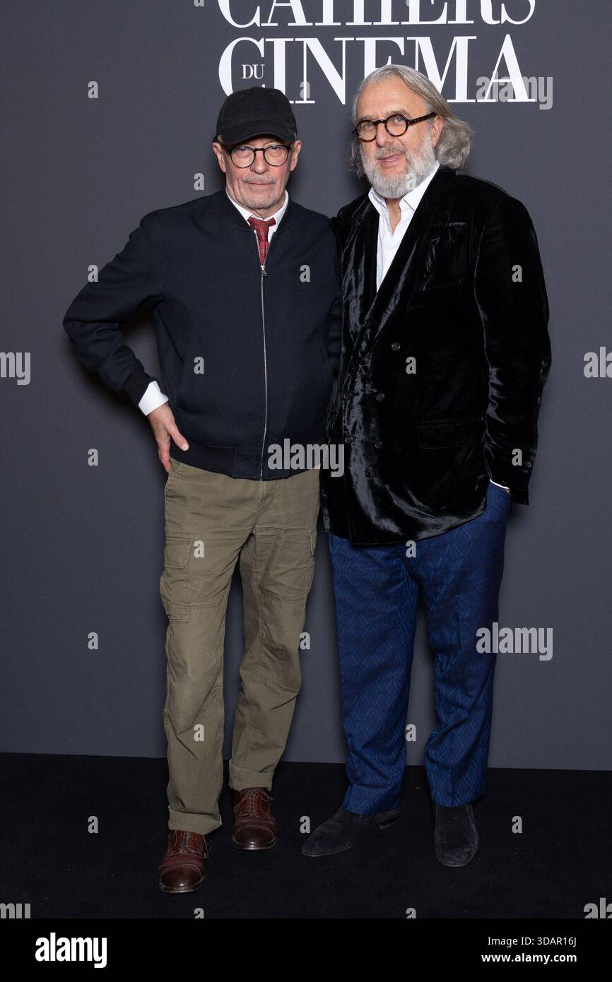Jacques Audiard, Gregoire Chertok attends the 'Andre Bazin - Cahiers Du ...