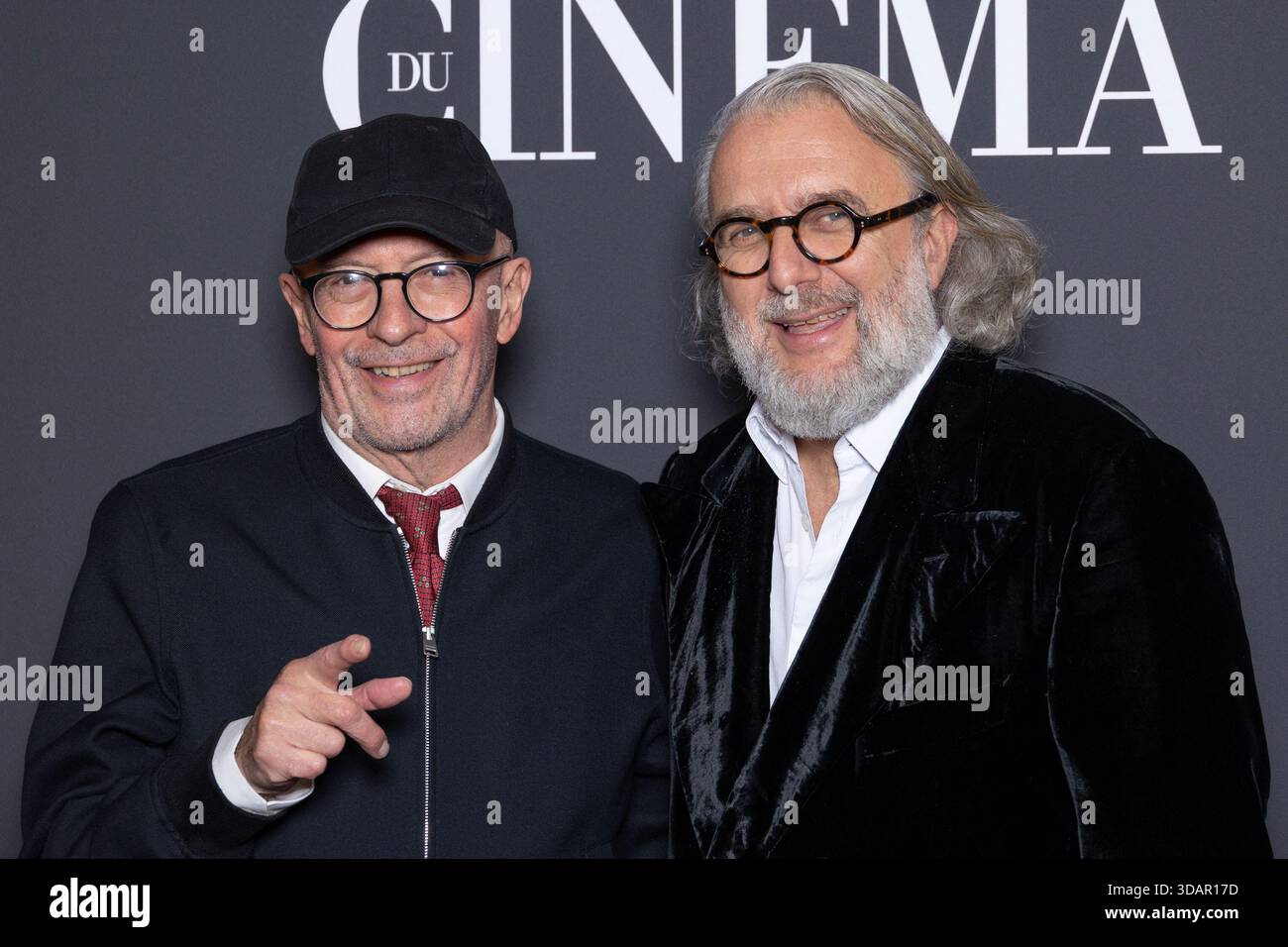 Jacques Audiard, Gregoire Chertok attends the 'Andre Bazin - Cahiers Du ...